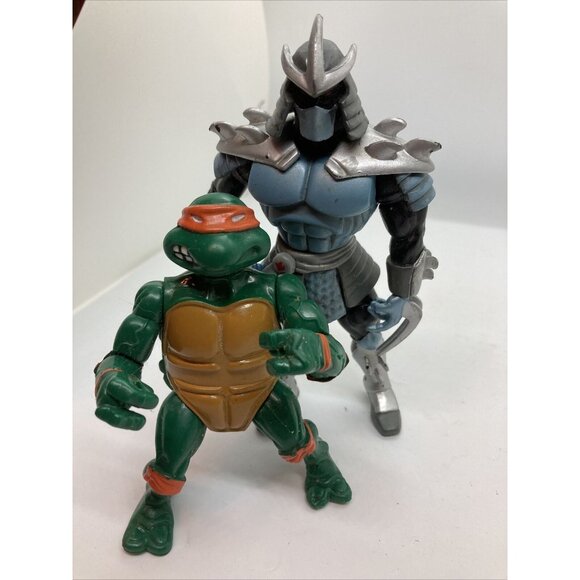 Playmates Toys | Toys | 2 Teenage Mutant Ninja Turtles Michelangelo 988 ...